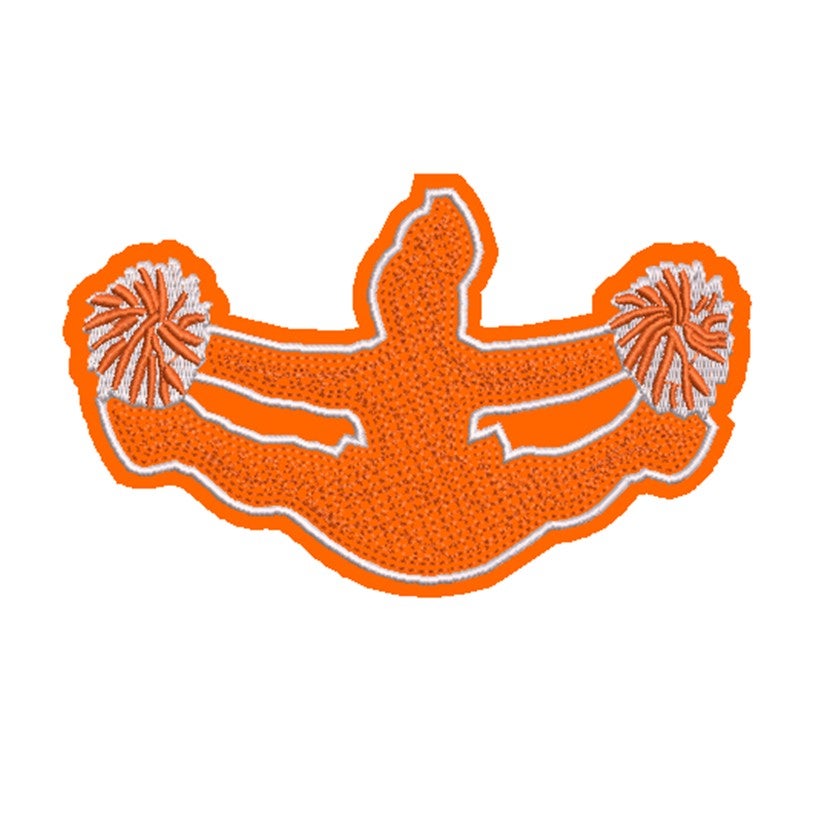 Cheer Toe Touch Patch | Varsity Jackets and Patches